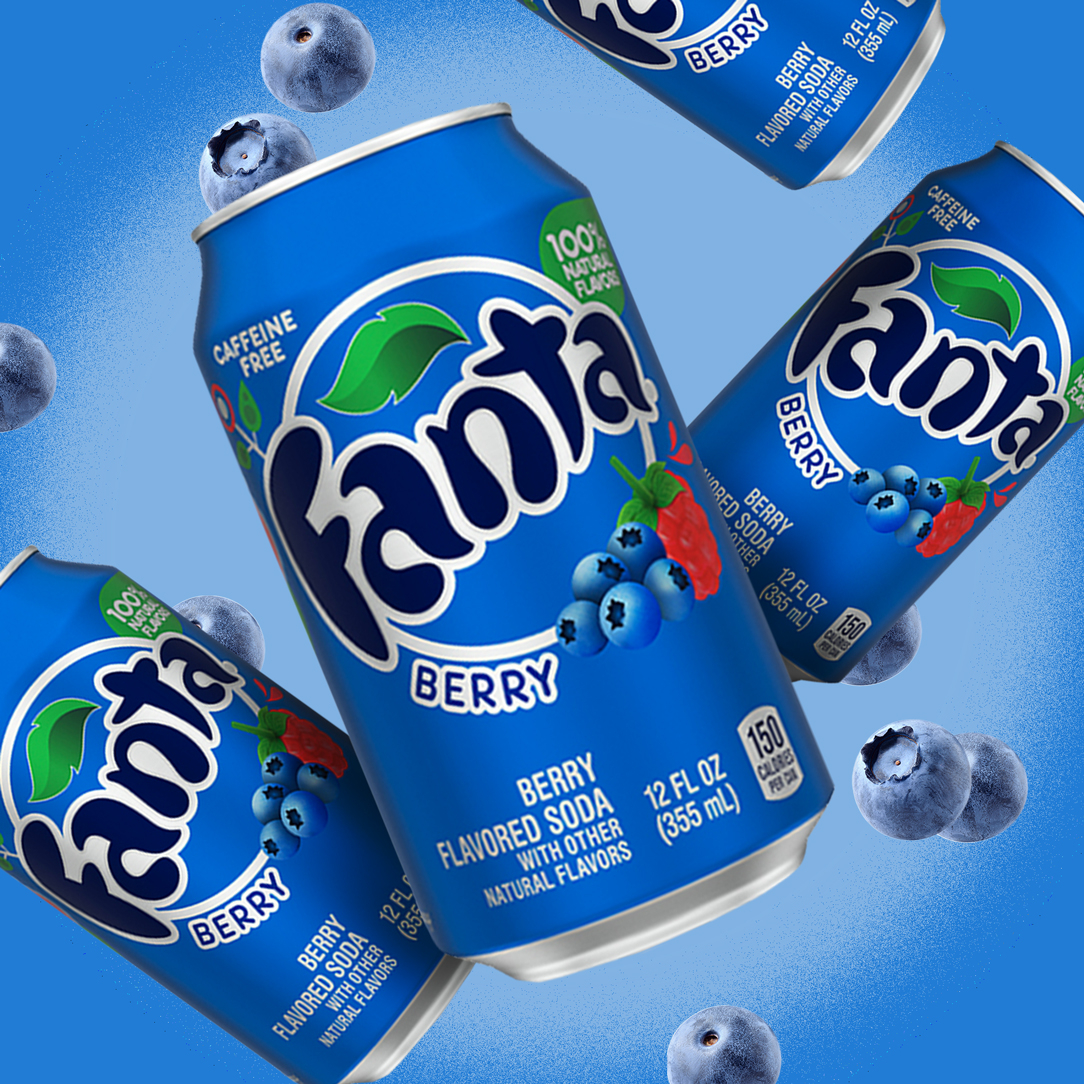 25% off on 12x 355ml Berry Flavoured Soda Drinks | OneDayOnly