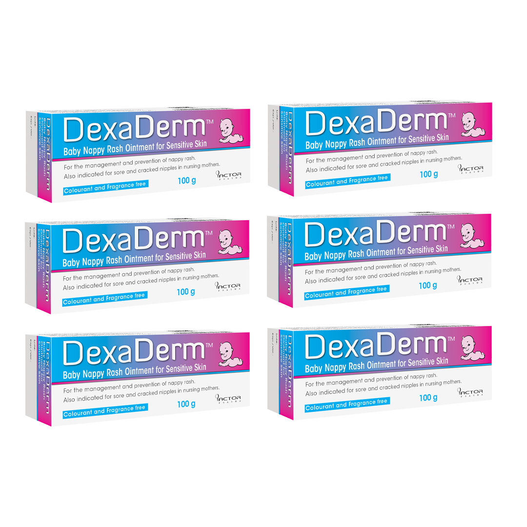 50% off on Dexaderm 6x Nappy Rash Ointments | OneDayOnly