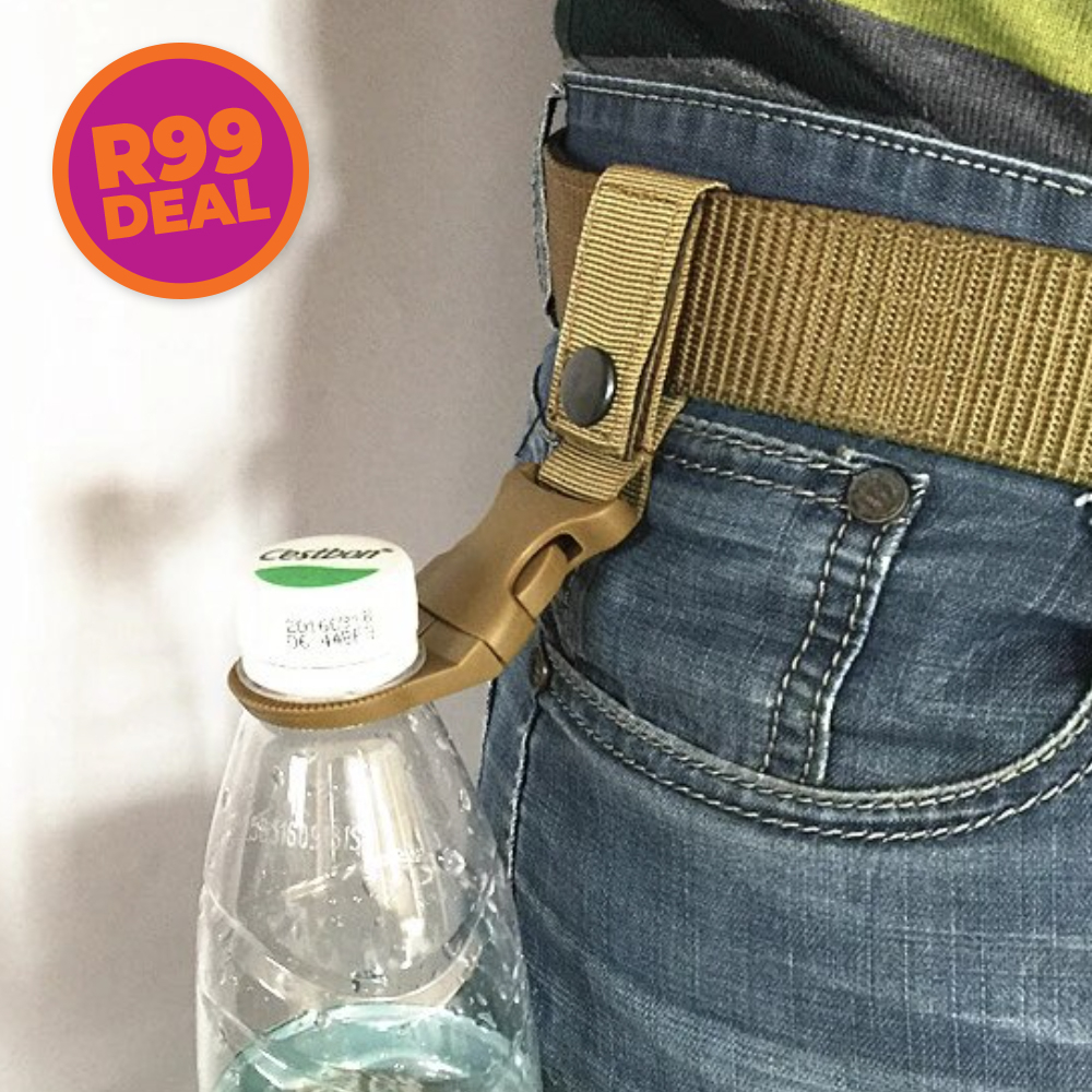59% off on Sleek 2x Water Bottle Buckle Clips | OneDayOnly