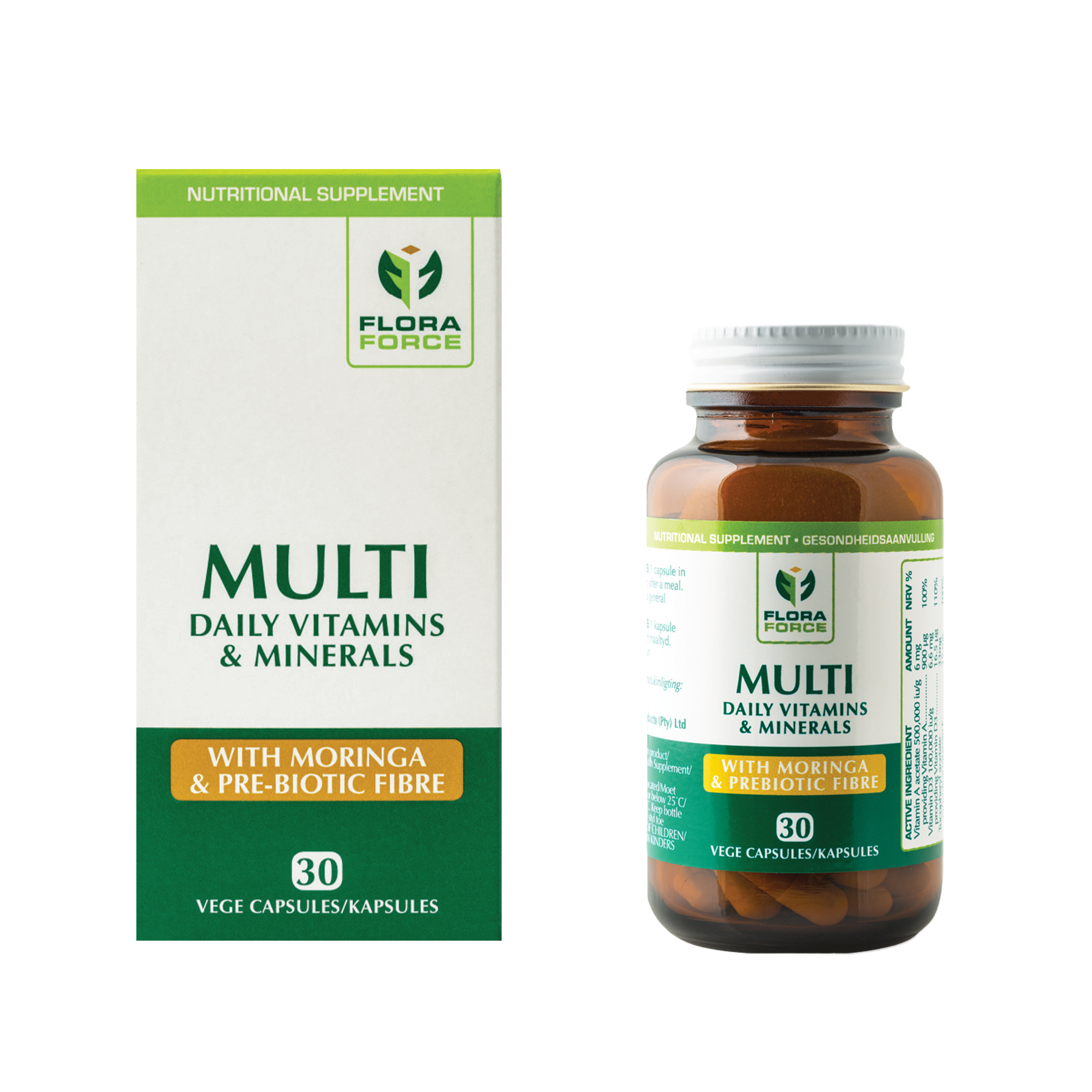 FLORA FORCE® Multi Vitamin Capsules (30's) | OneDayOnly