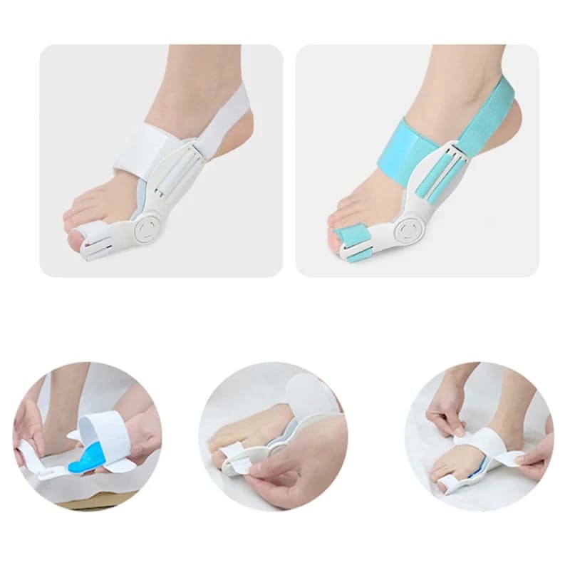 Big Toe Separator Bunion Corrector 6-Piece Hallux Toe Separator ...