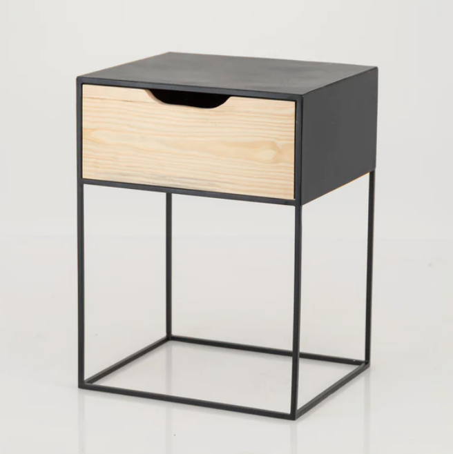 33% off on Woven Steel Co 1-Drawer Side Table | OneDayOnly