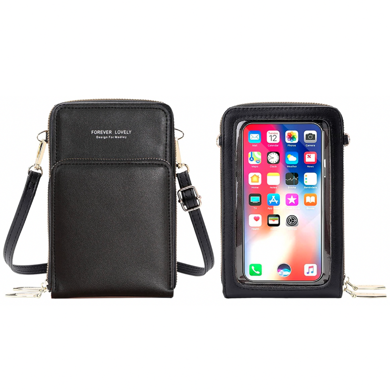 43% off on 2-Pocket Touchscreen Crossbody Bag | OneDayOnly