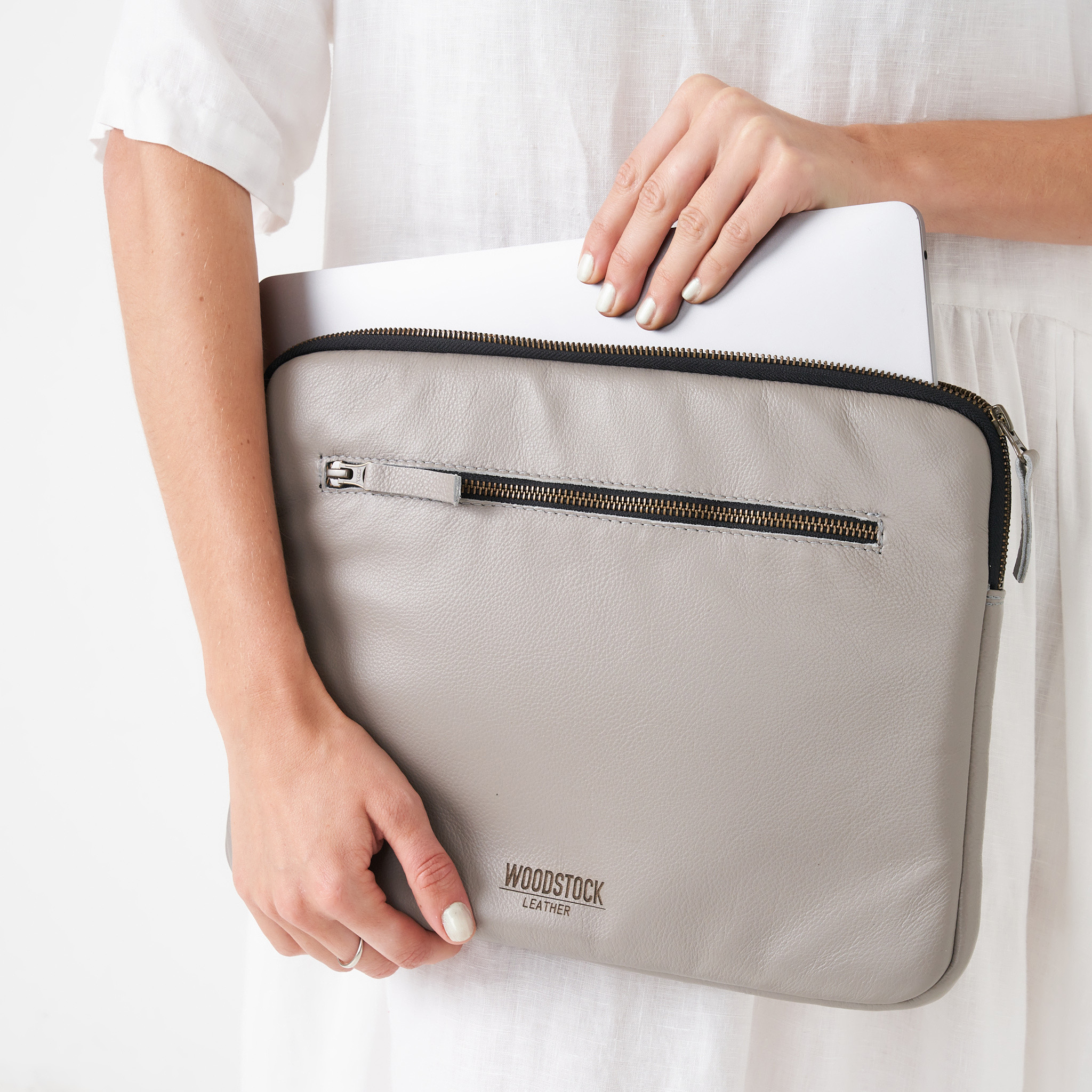 40% off on Leather Andy Laptop Sleeve | OneDayOnly