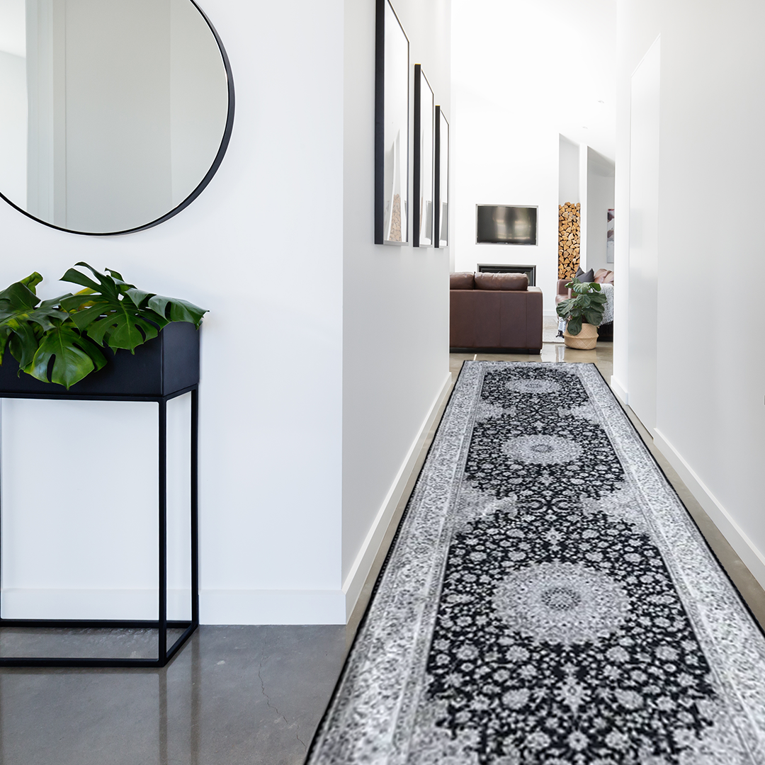 29% off on Tabriz Black Classic Shim Range Rug | OneDayOnly