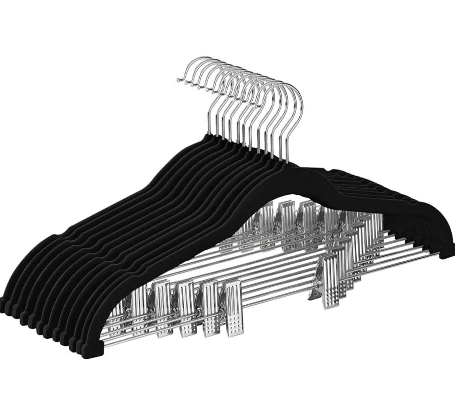 47% off on Songmics 20x Velvet Clothes Hangers | OneDayOnly