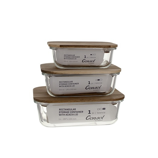 22% off on Consol 3x Rectangular Containers | OneDayOnly