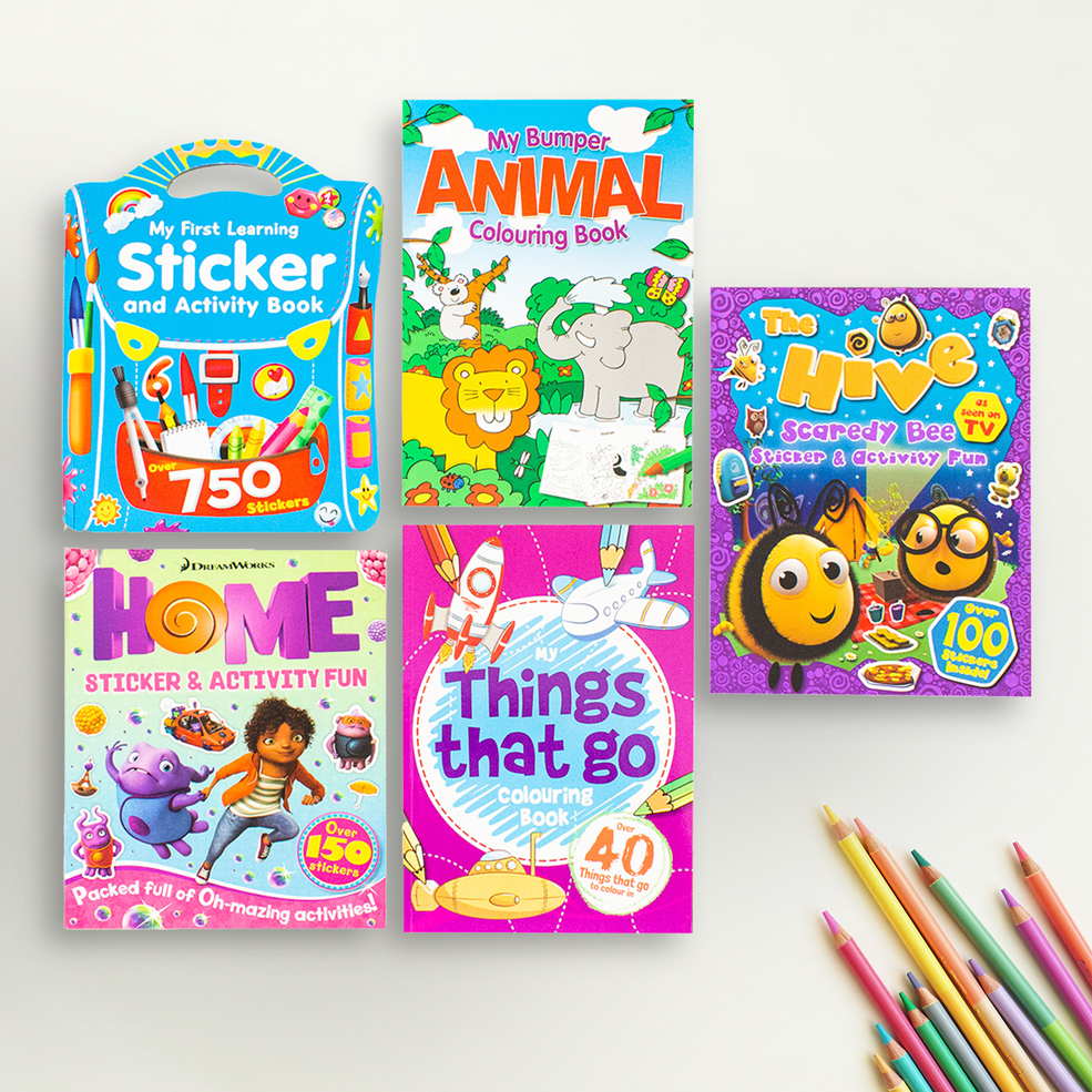 41% off on Activity Book Set (5 Books) | OneDayOnly