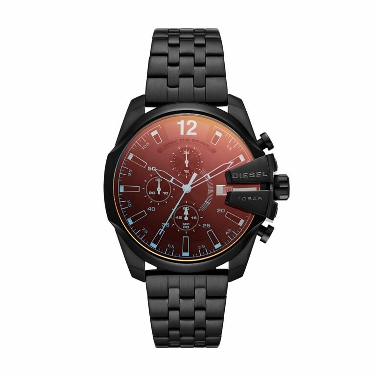 53% off on Diesel Men's Baby Chief SS Watch | OneDayOnly
