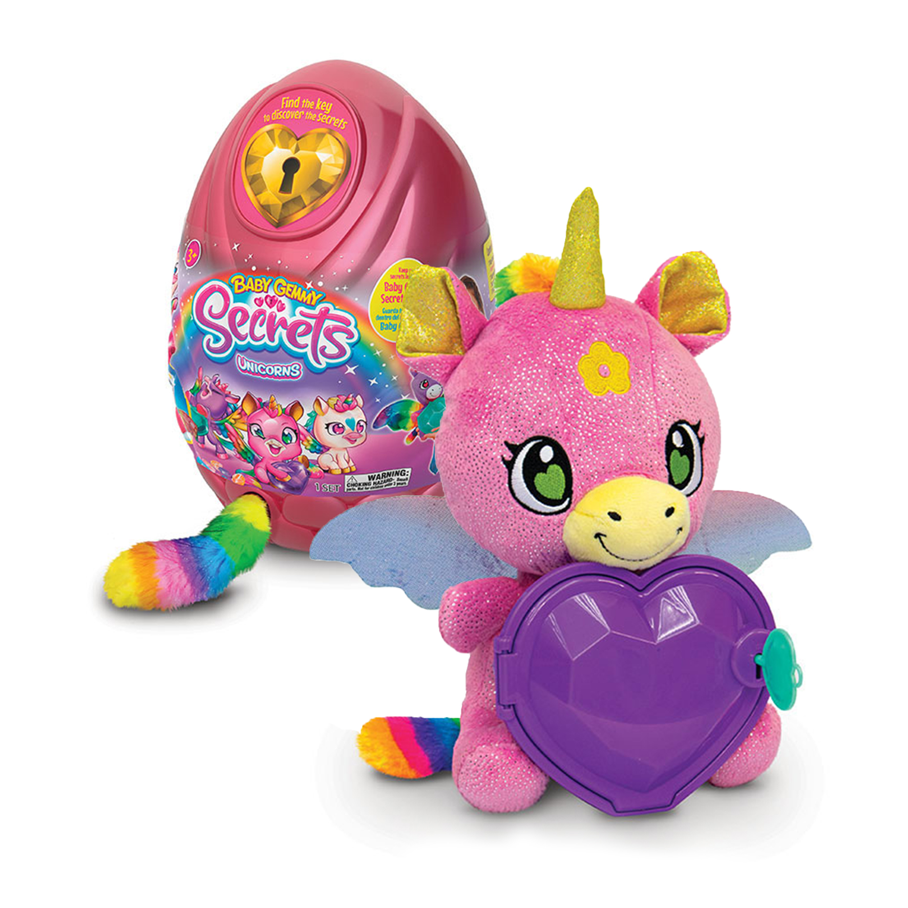 46% off on Baby Gemmy Secrets Plush Toy in Egg | OneDayOnly