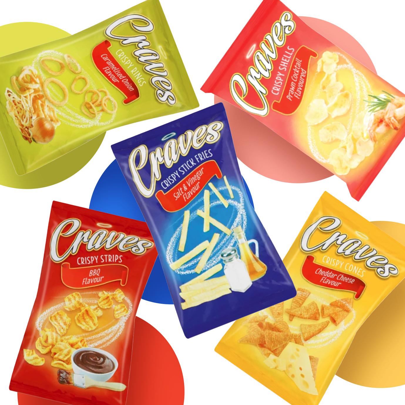 27% off on Craves 6x Crispy Crisps | OneDayOnly