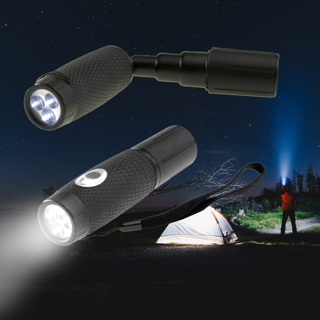 43% off on Barron 3x 3 Led Wind-Up Torches | OneDayOnly