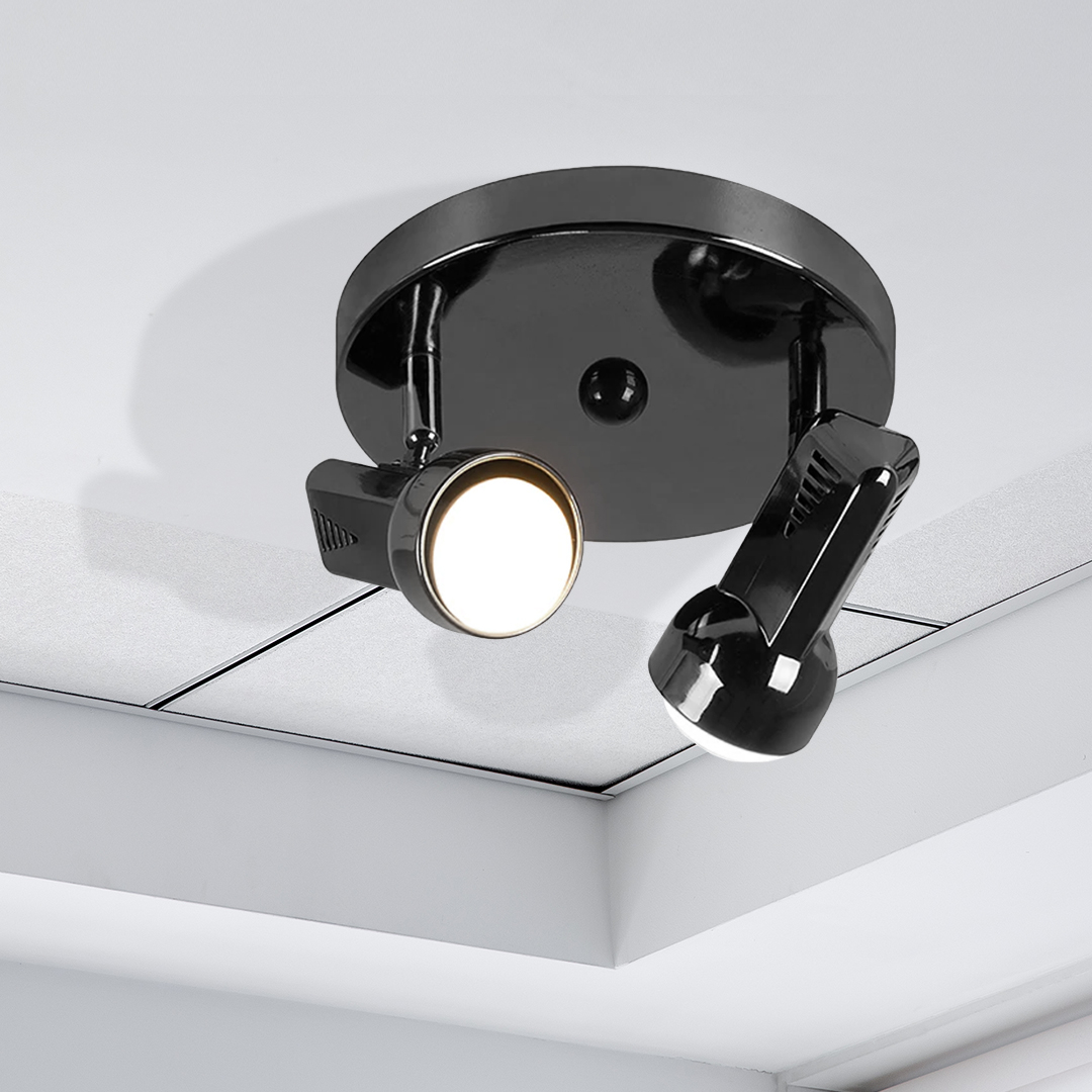 40% off on Eurolux 2x Delta Metal Spotlights | OneDayOnly