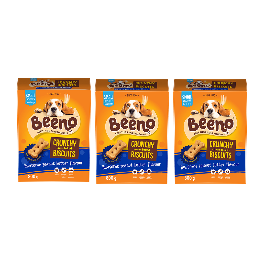 16% off on Beeno 3x 800g Crunchy Dog Biscuits | OneDayOnly