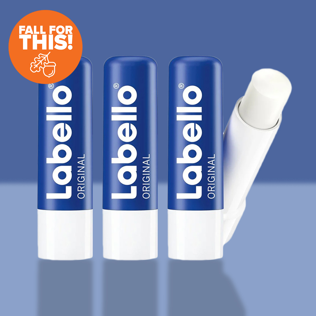 28% off on Labello 3x Original Lip Balms | OneDayOnly