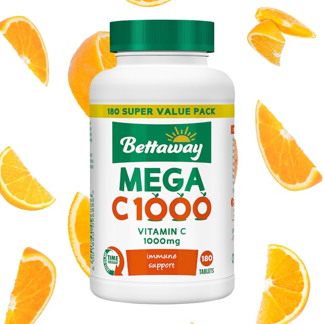 1000mg Mega-C Immune Support Tablets (180's) | OneDayOnly