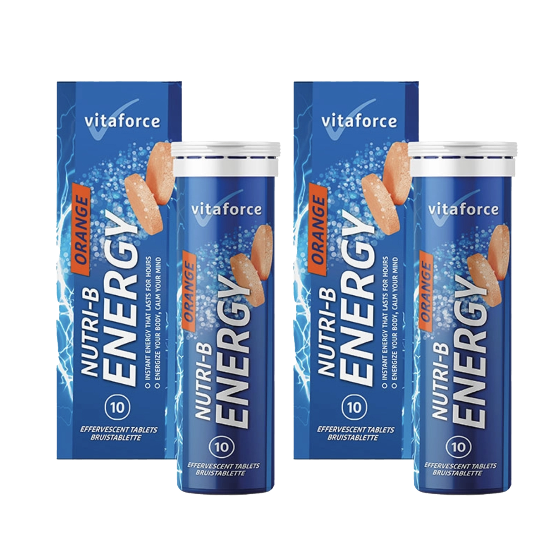 Vitaforce 2x 10's Nutri-B Energy Effervescents | OneDayOnly