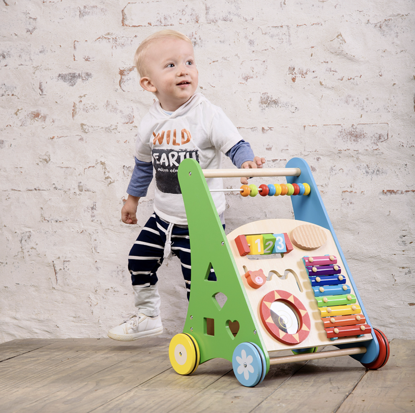 20% off on BabyWombWorld Wooden Activity Walker | OneDayOnly