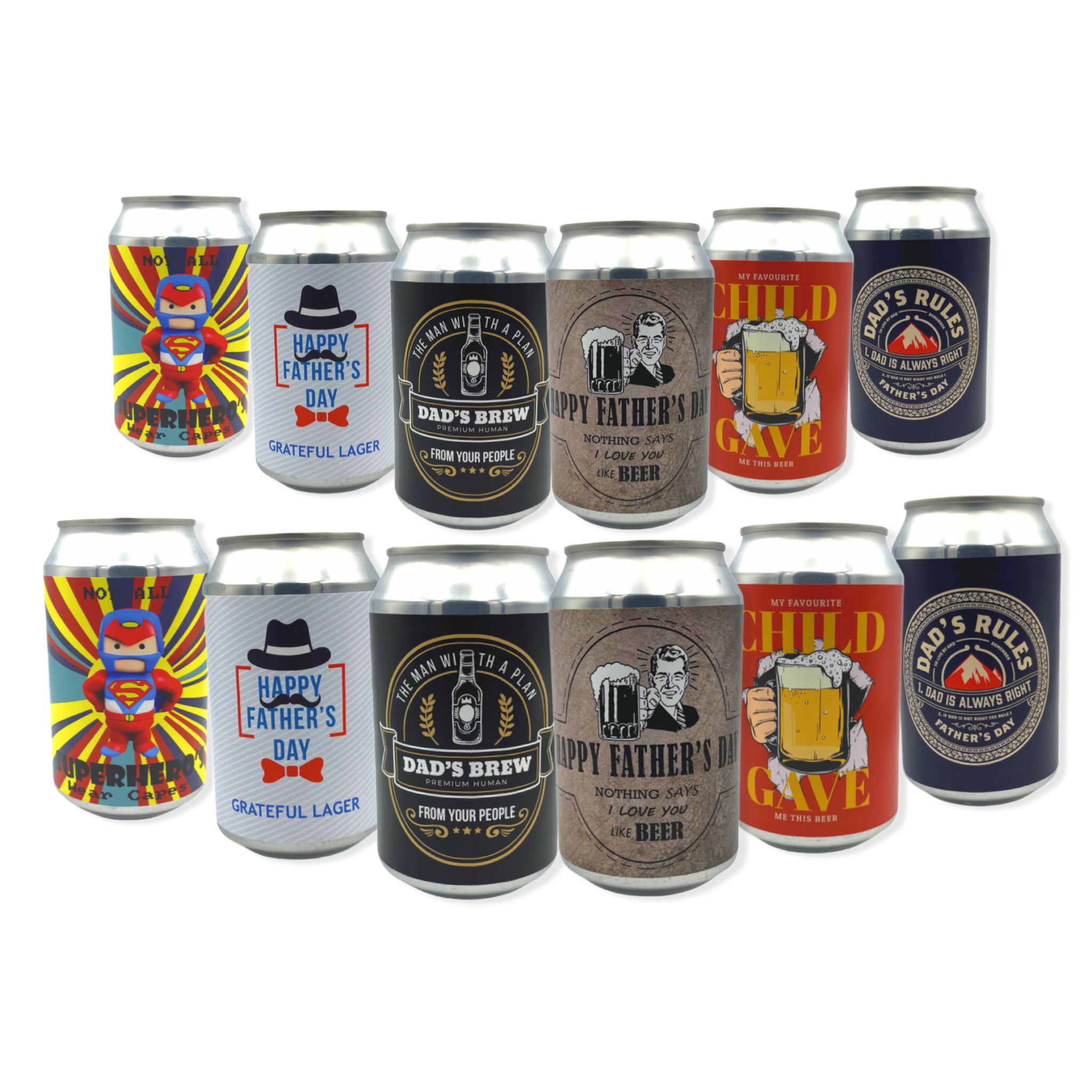 27% off on 12x 330ml Father's Day Beers | OneDayOnly