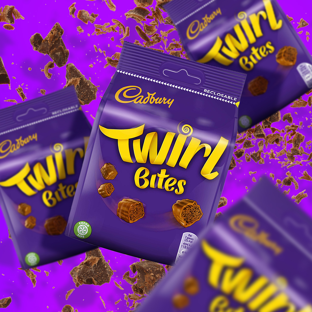 R50 off on Cadbury 4x 95g Twirl Bites | OneDayOnly