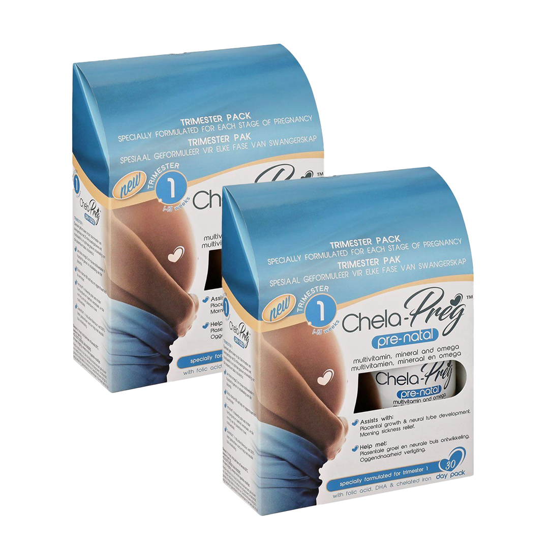 47% off on Chela-Preg 2x 30-Day Pre-Natal Packs | OneDayOnly