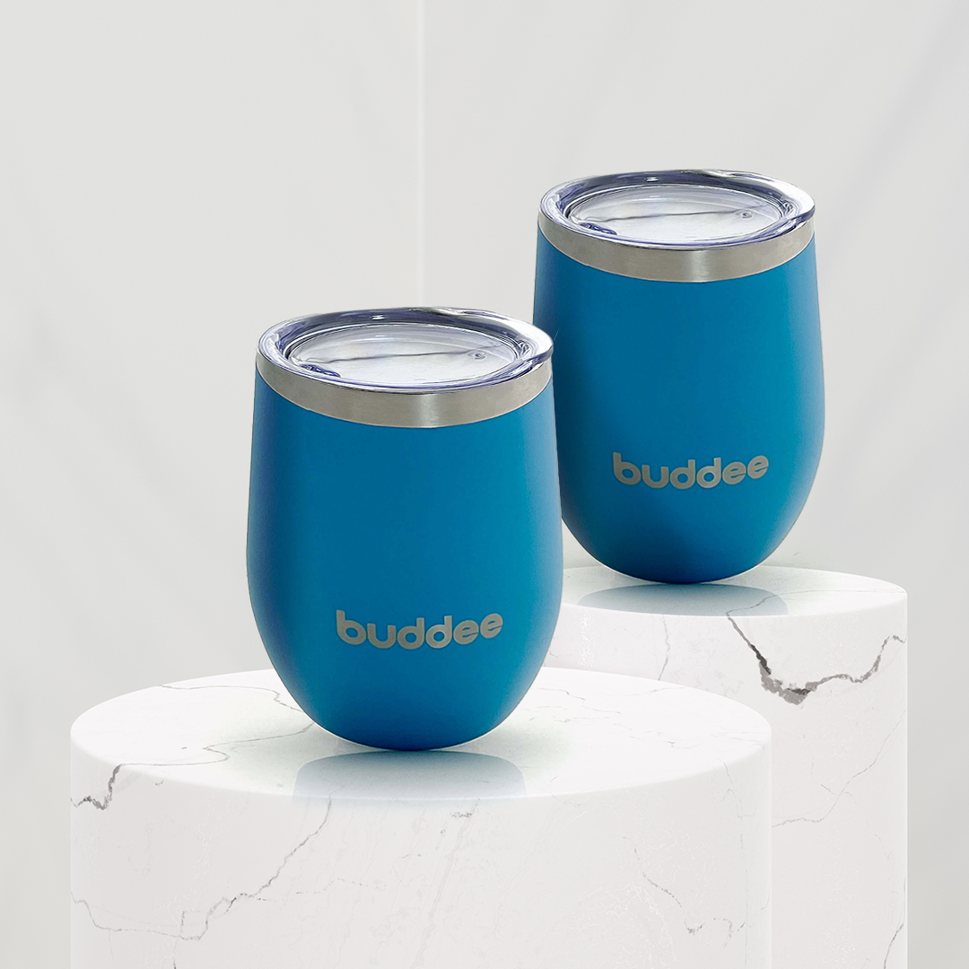 37% off on Buddee 2x 350ml Wine Tumblers | OneDayOnly