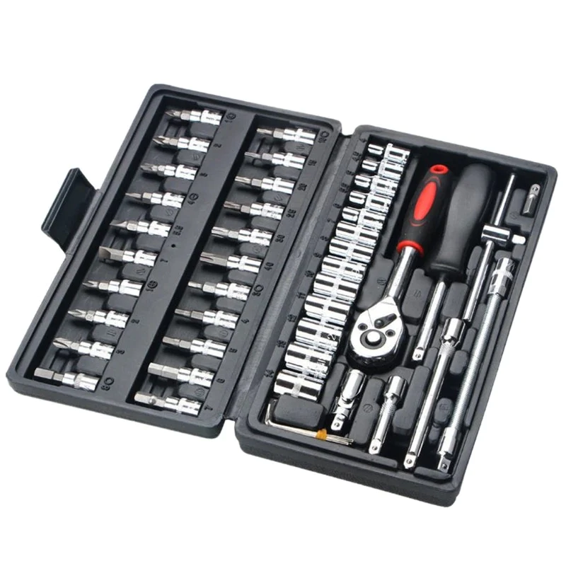 42% off on 2x 46-Piece Socket Wrench Sets | OneDayOnly