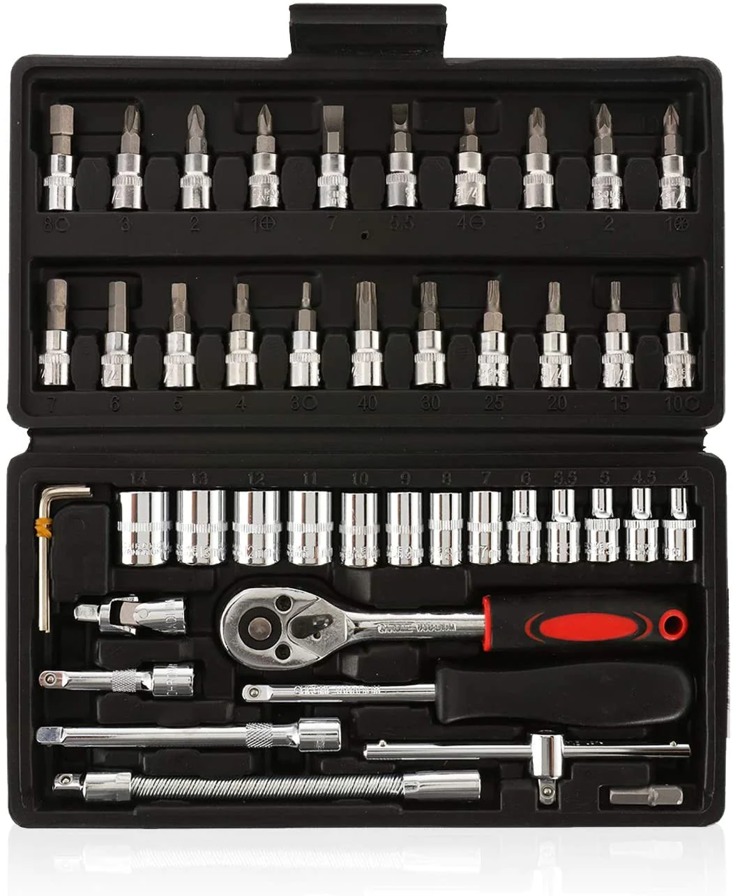 42% off on 2x 46-Piece Socket Wrench Sets | OneDayOnly