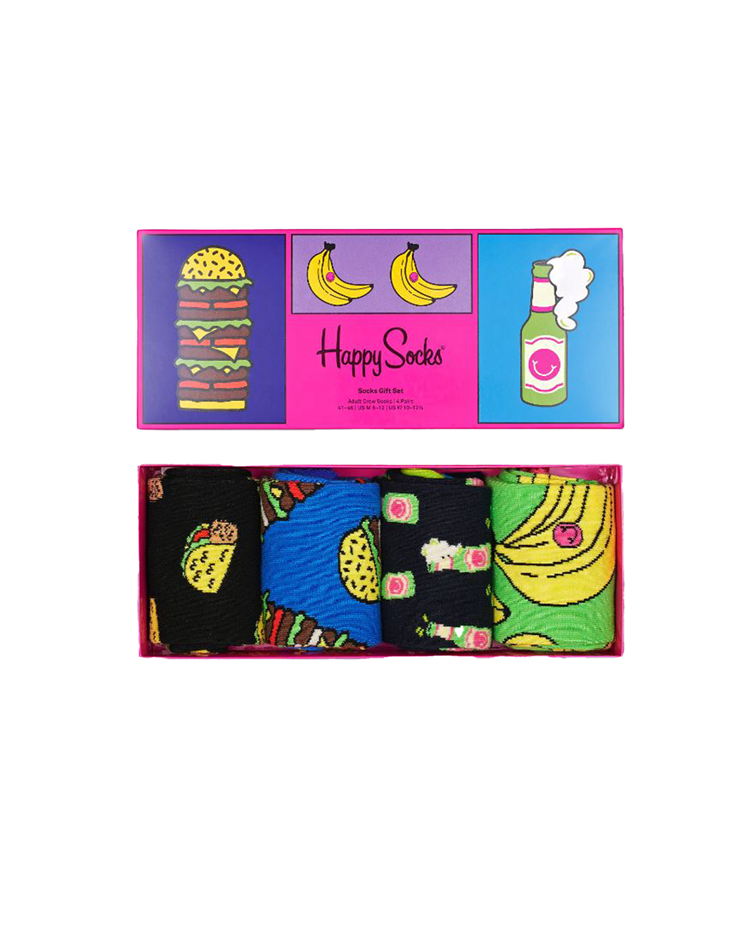 42% off on Happy Socks 4x Yummy Yummy Socks Set | OneDayOnly