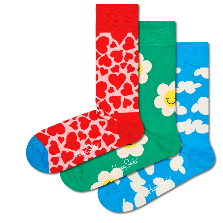 40% off on 3x I Flower U Socks Gift Box | OneDayOnly