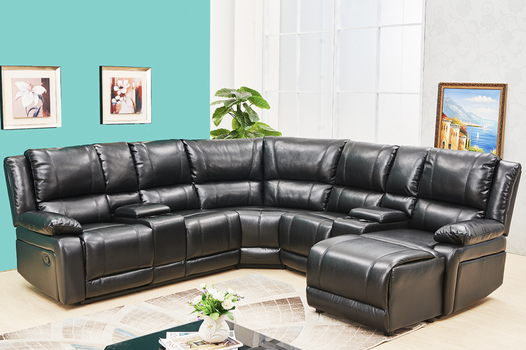 R2,500 off on Zarafa Airleather Sofa Set | OneDayOnly