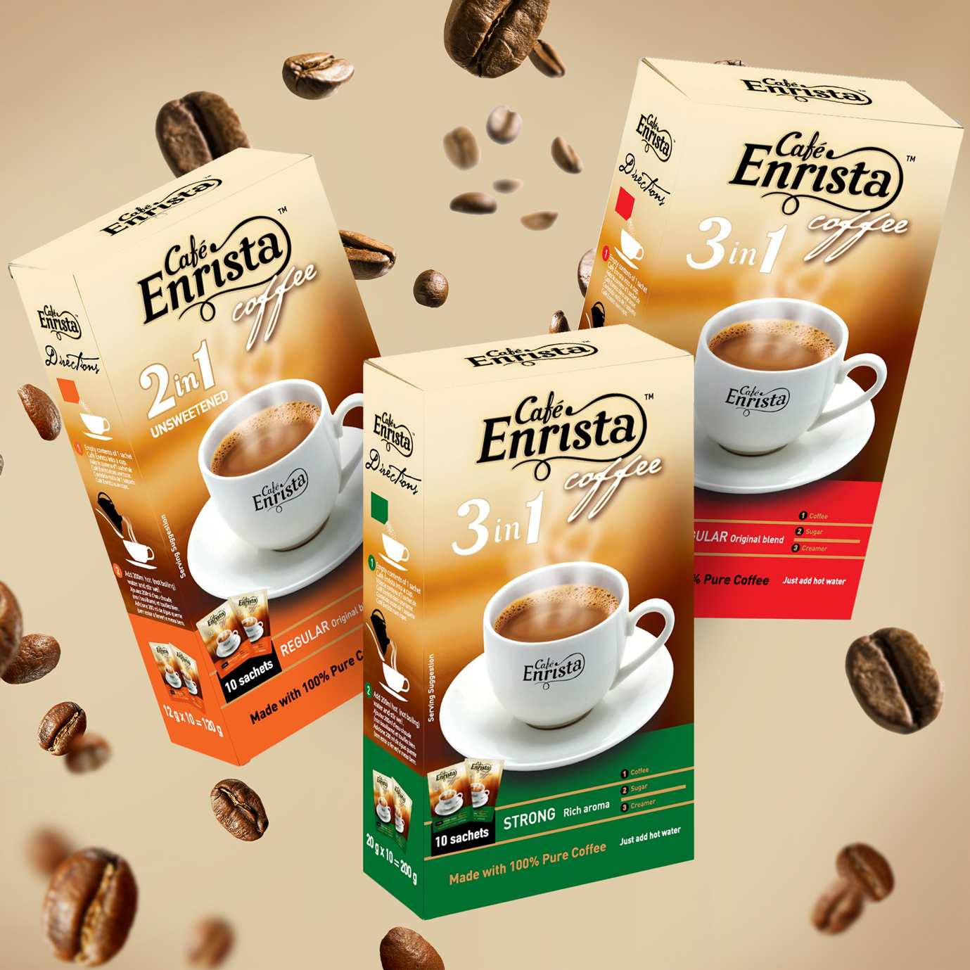 25% off on 12x 3-in-1 Coffee Sachets | OneDayOnly