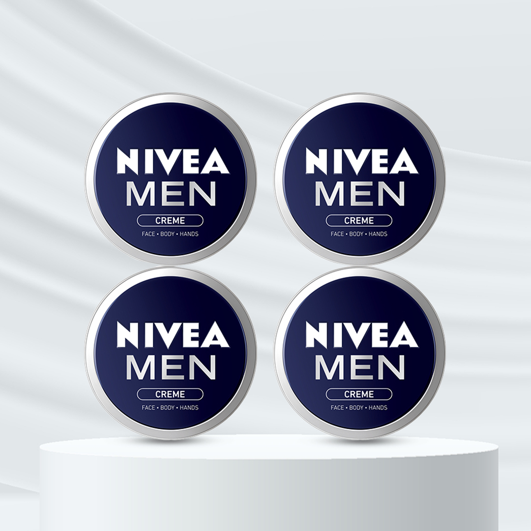31% off on NIVEA MEN 4x 75ml Face Cream Tins | OneDayOnly