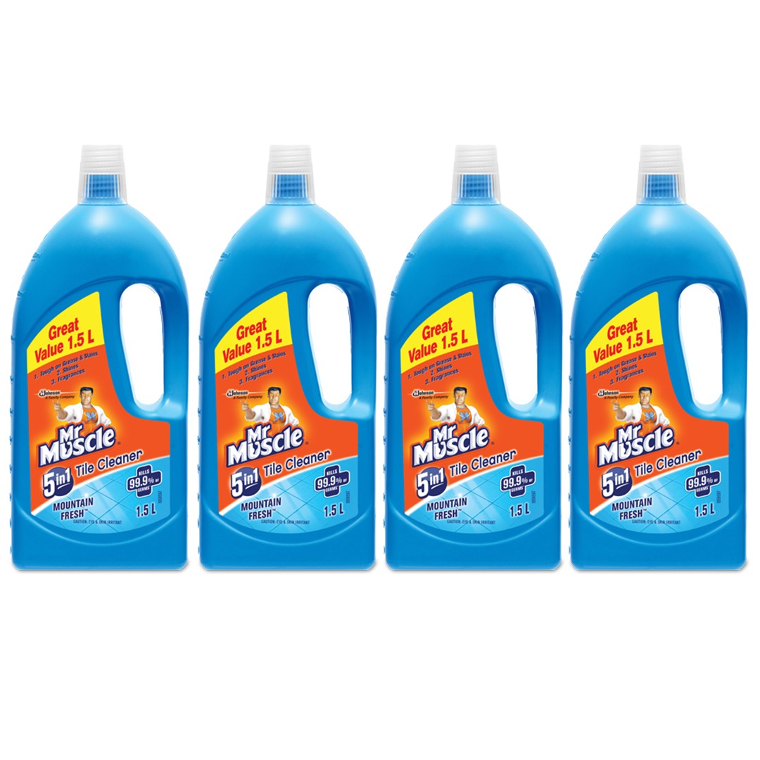 12% off on Mr Muscle 4x 1.5L Tile Cleaners | OneDayOnly