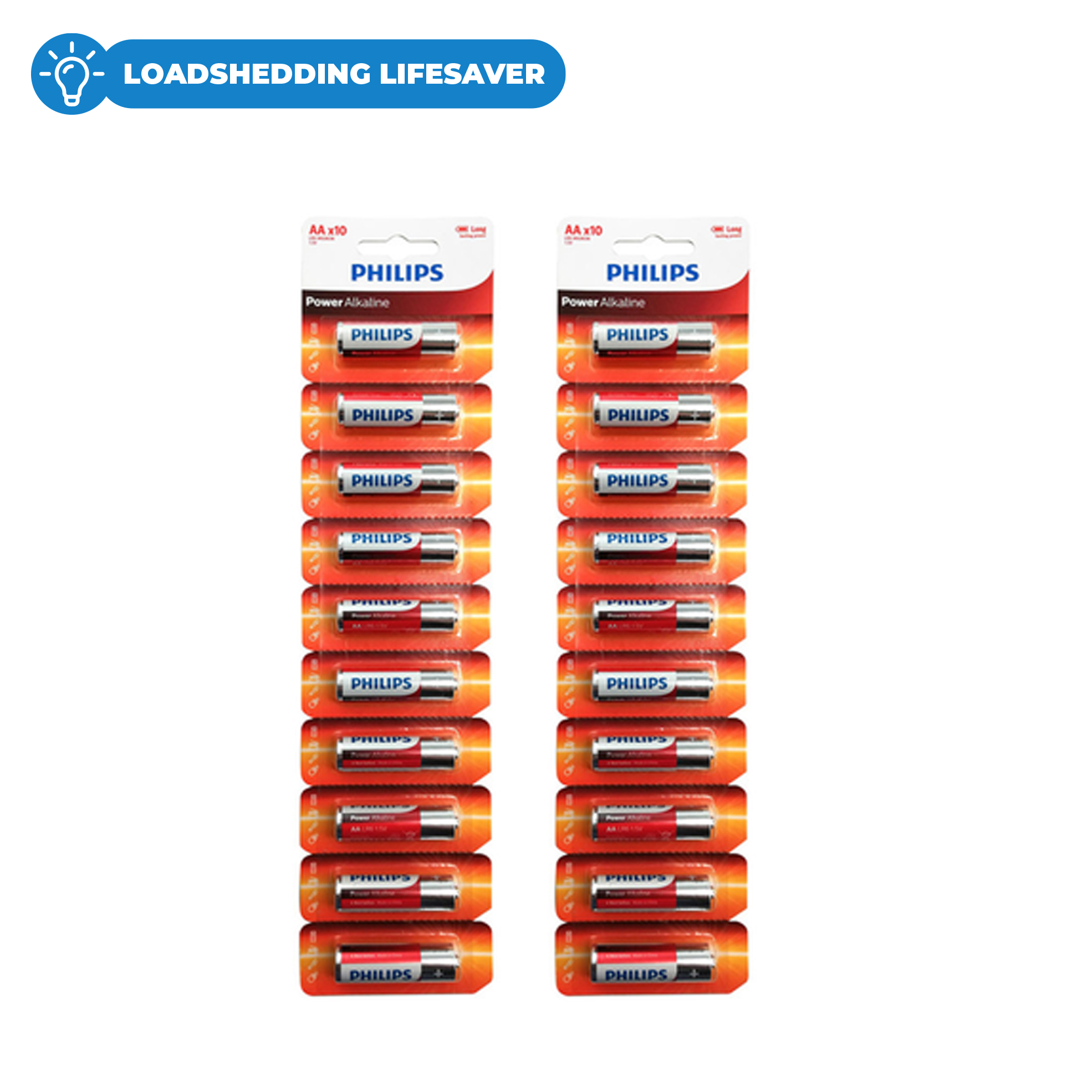 41% off on Philips Power Alkaline Batteries | OneDayOnly