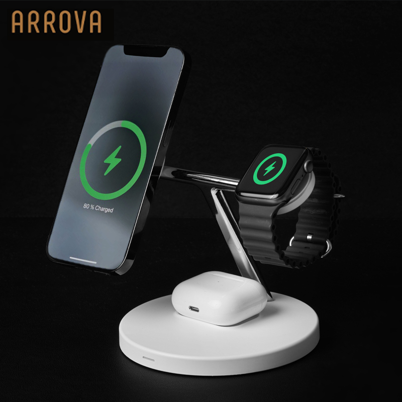 55% off on 3-in-1 Magnetic Wireless Charger | OneDayOnly