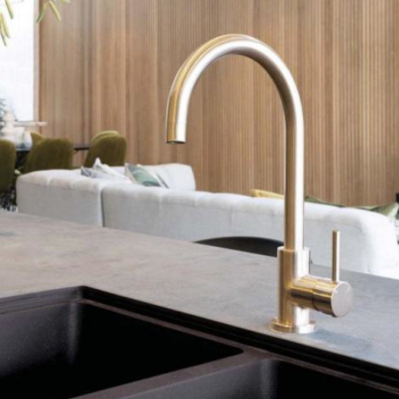 38% off on Luxury Bronze Gold Round Mixer Tap | OneDayOnly