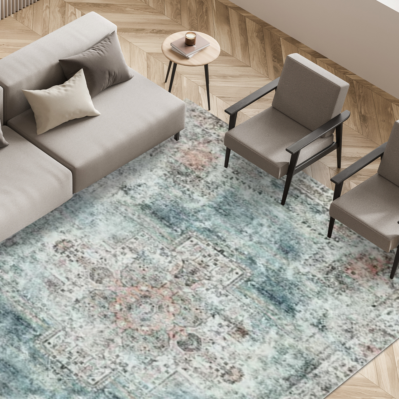 33% off on Finn&Estella Nail Coral Indoor Rug | OneDayOnly