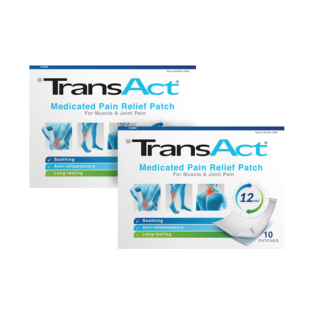 TransAct 2x 10's Anti-Inflammatory Patches | OneDayOnly