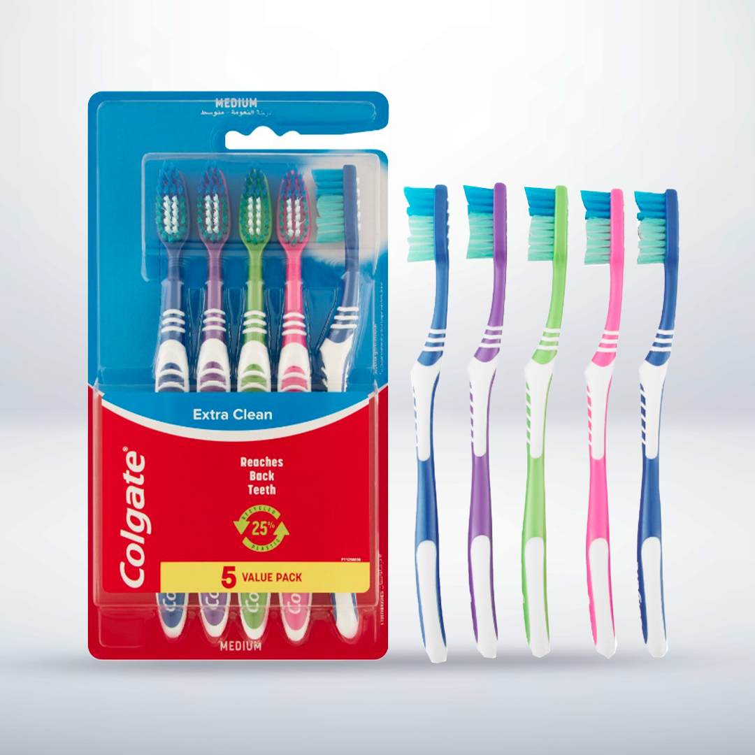 18% off on Colgate 5's Medium Toothbrushes | OneDayOnly