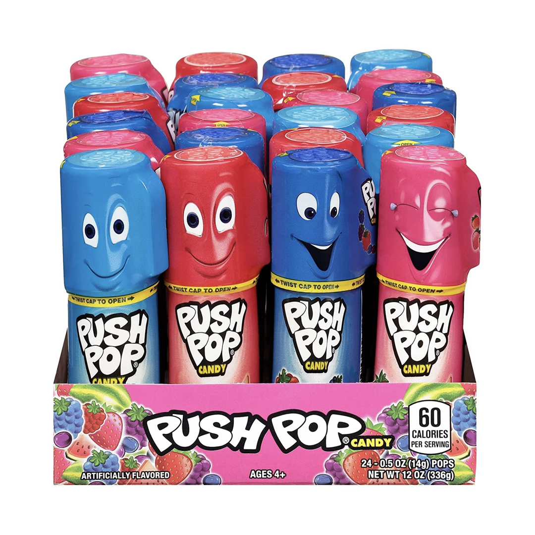 33% off on Bazooka 24x 14g Push Pops | OneDayOnly