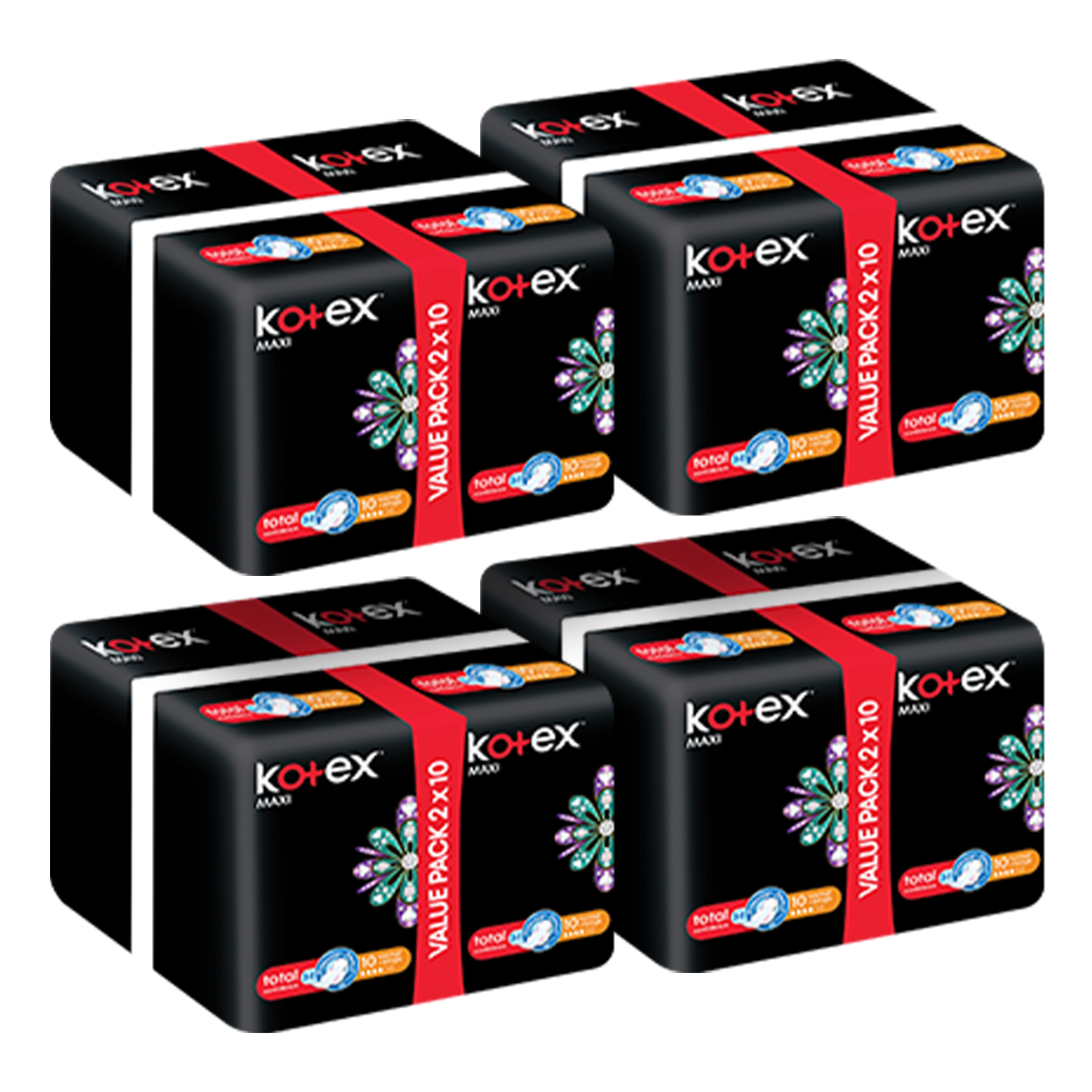 29% off on Kotex 4x 20's Maxi Super Pads | OneDayOnly