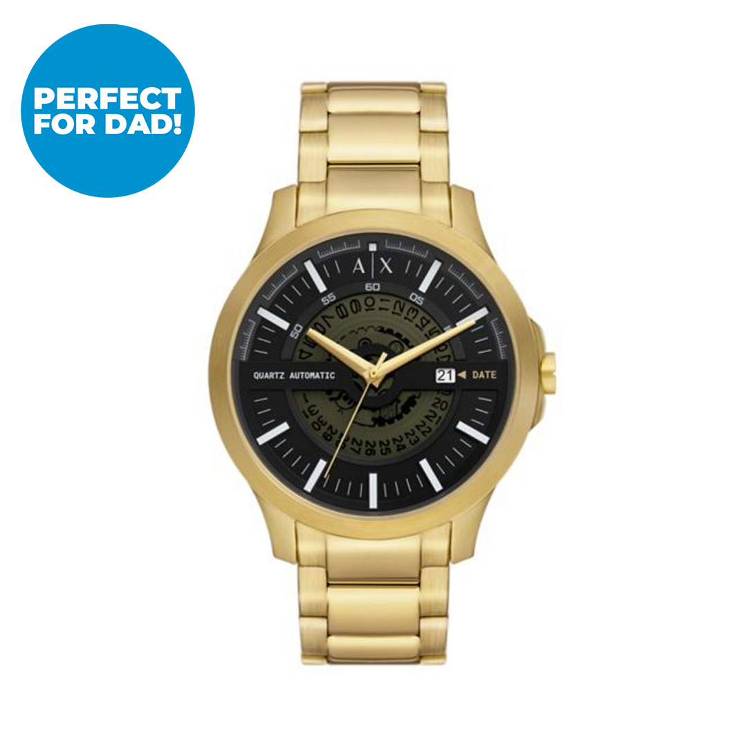 53% off on Men's Auto Quartz Steel Watch | OneDayOnly