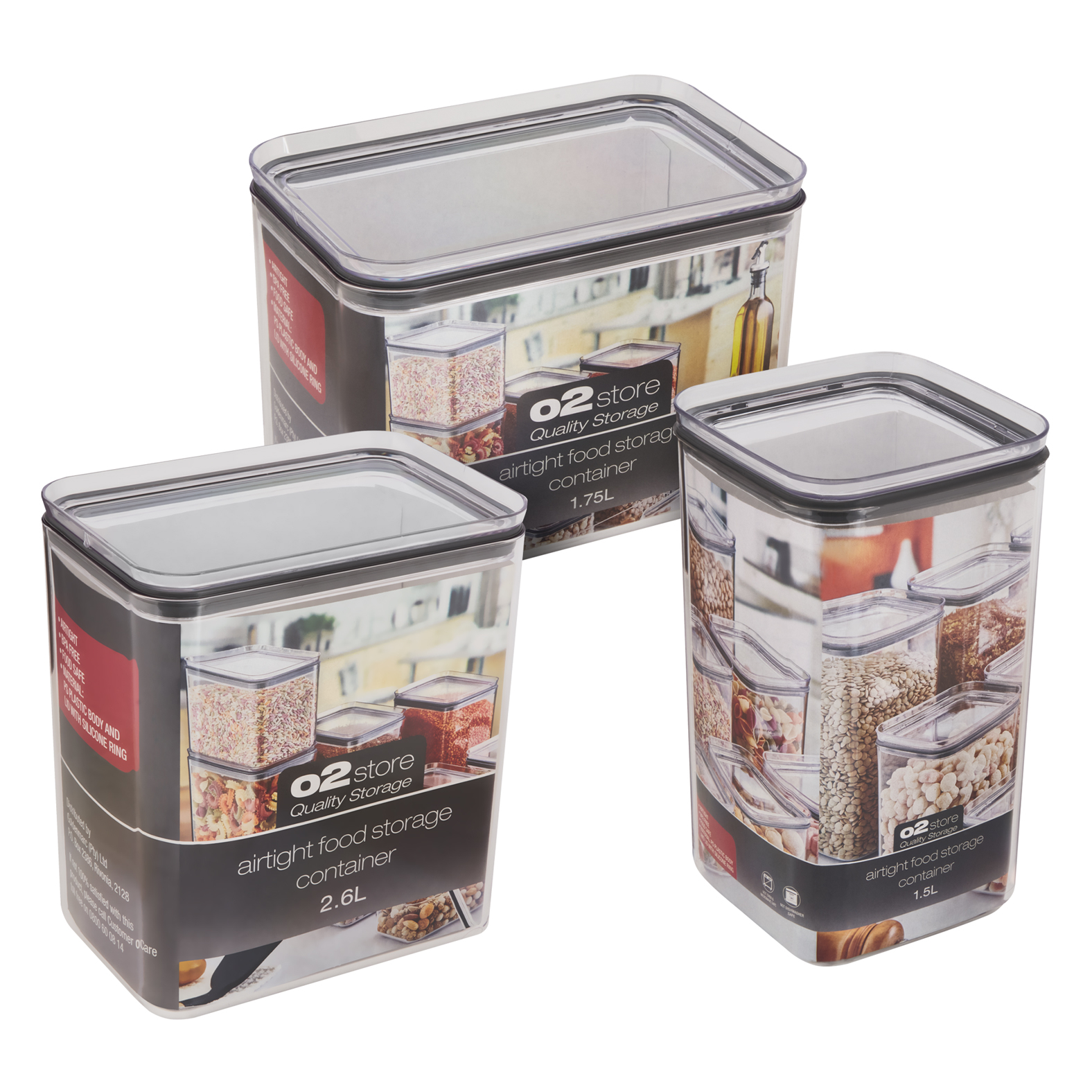 25% off on O2 Store 3-Piece Airtight Container | OneDayOnly