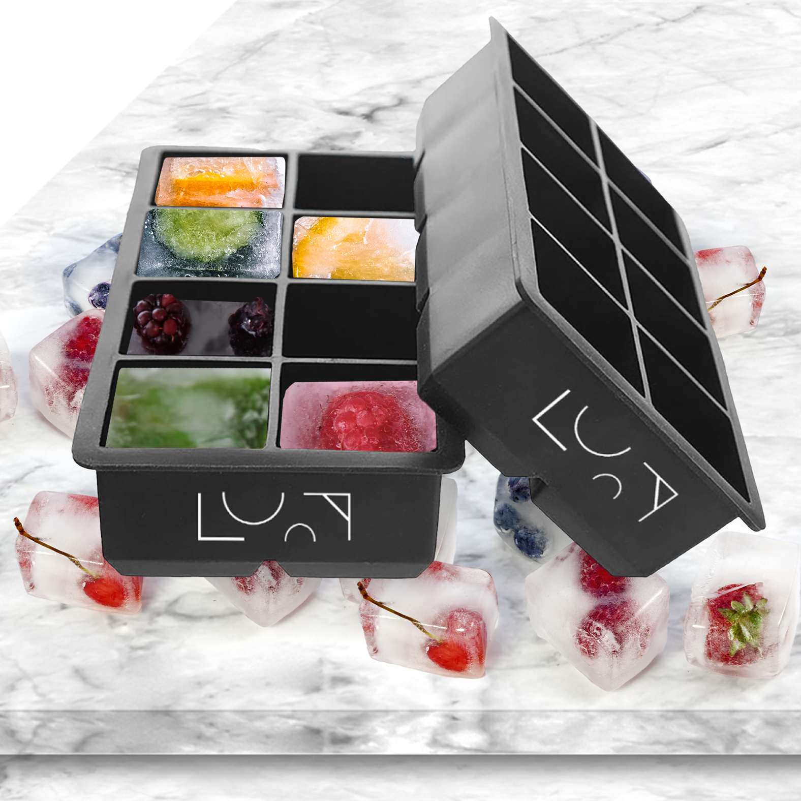 38% off on 2x Giant Silicone Ice Cube Trays | OneDayOnly