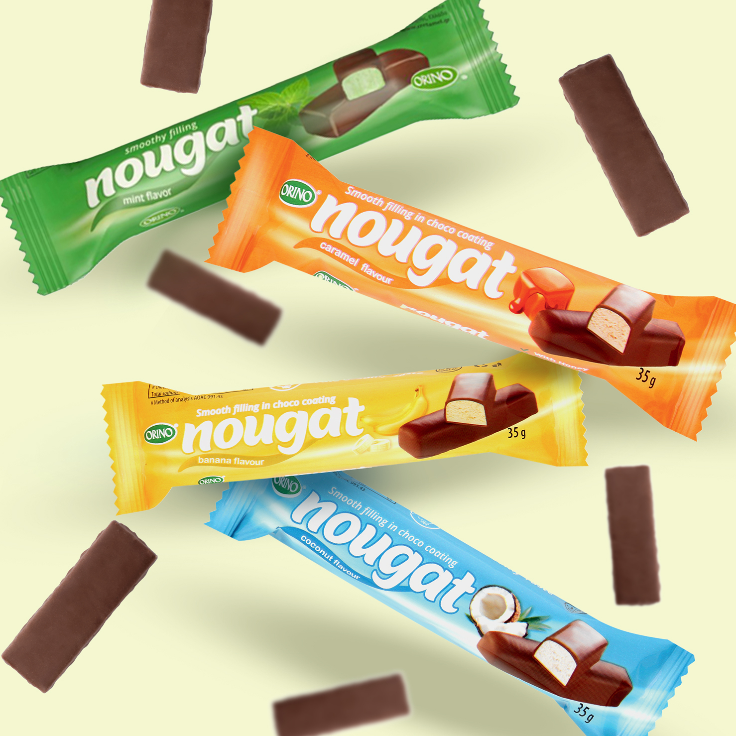 42% off on Orino 24x 35g Coated Nougat Bars | OneDayOnly