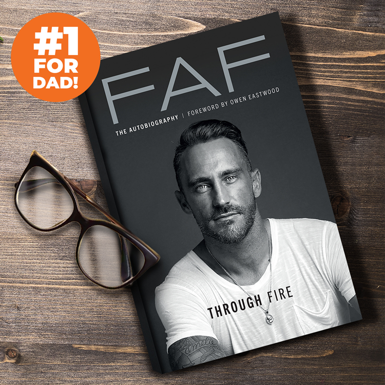 22% off on Faf Du Plessis Faf - Through Fire | OneDayOnly