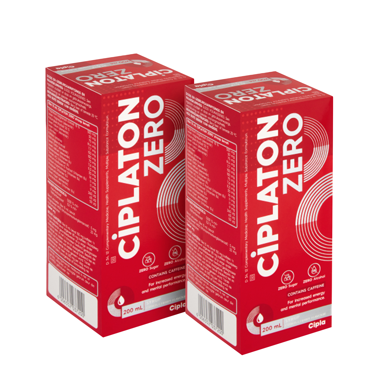 32% off on Ciplaton 2x 200ml Zero Syrup | OneDayOnly