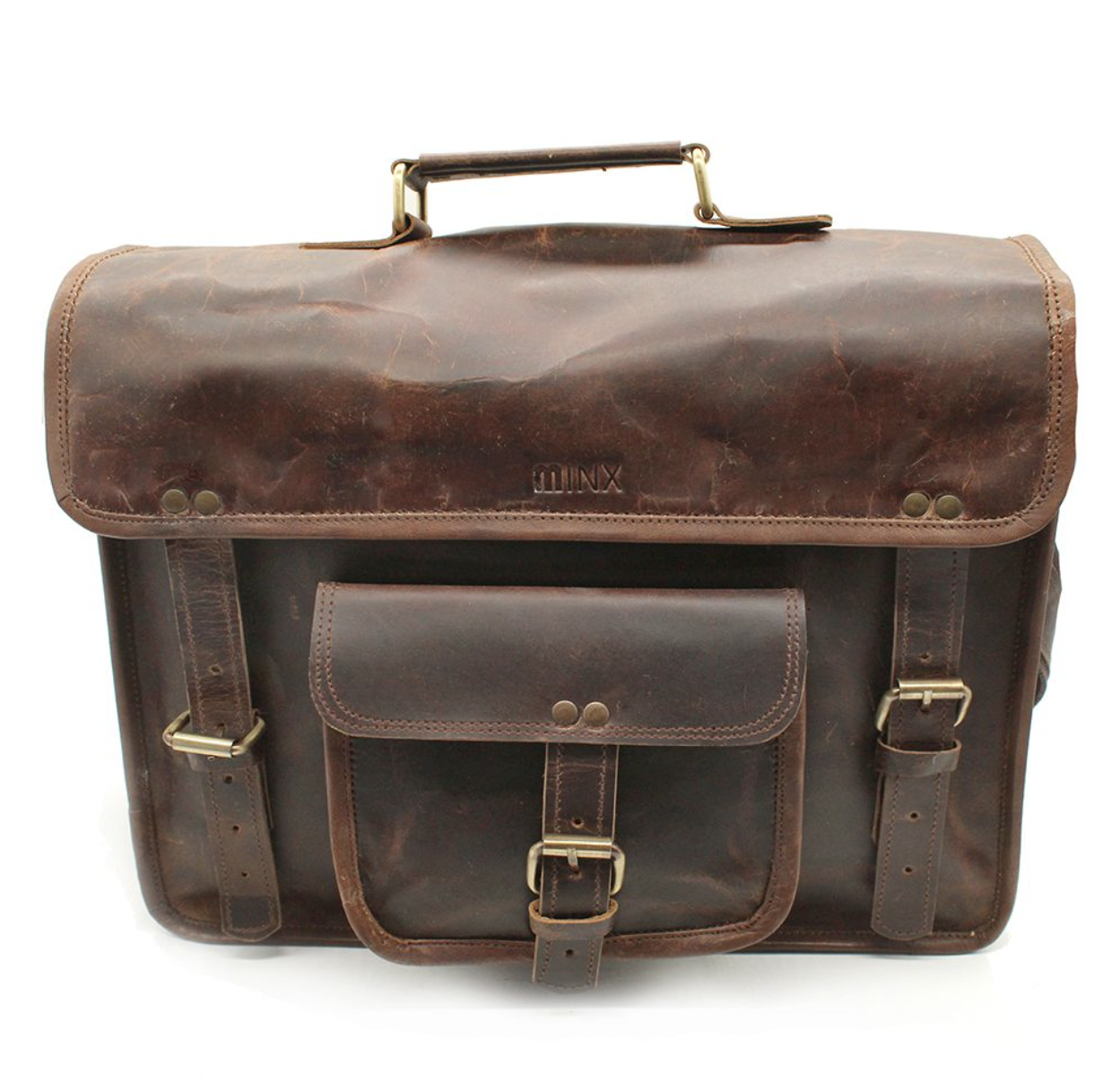 20% off on Leather Cuba Vintage Laptop Bag | OneDayOnly