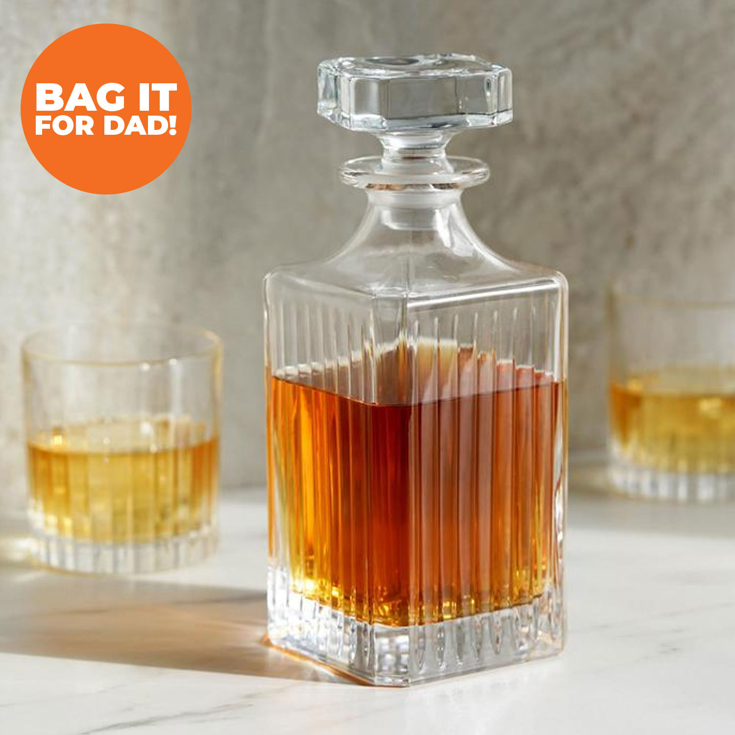 56% off on RCR 750ml Whisky Decanter Bottle | OneDayOnly
